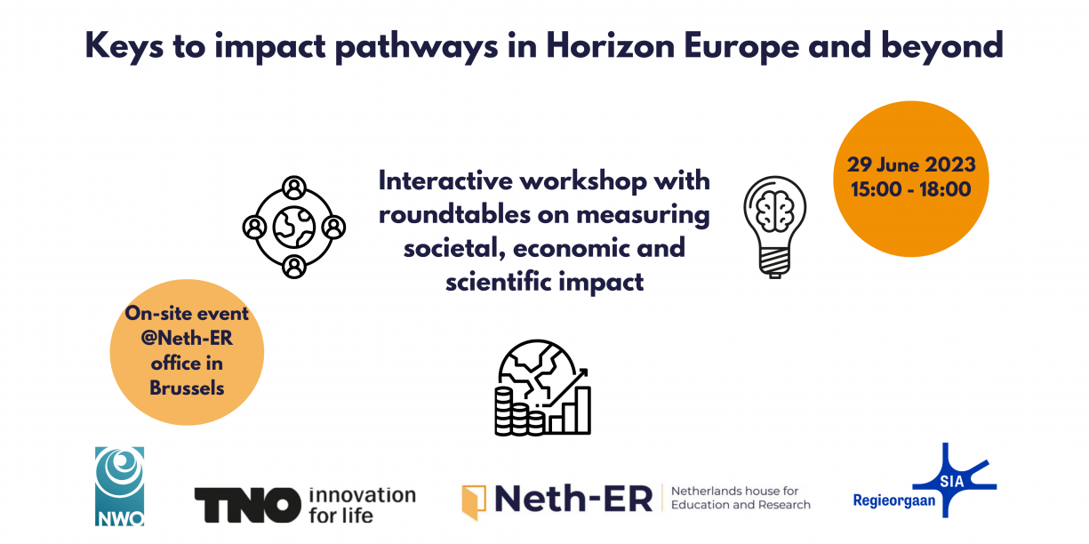 Neth-ER > Onderzoek en innovatie > Invitation "Keys to impact pathways ...
