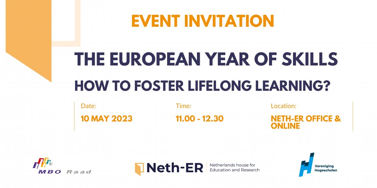 Neth-ER > Onderwijs > Invitation for event “The European Year of Skills ...